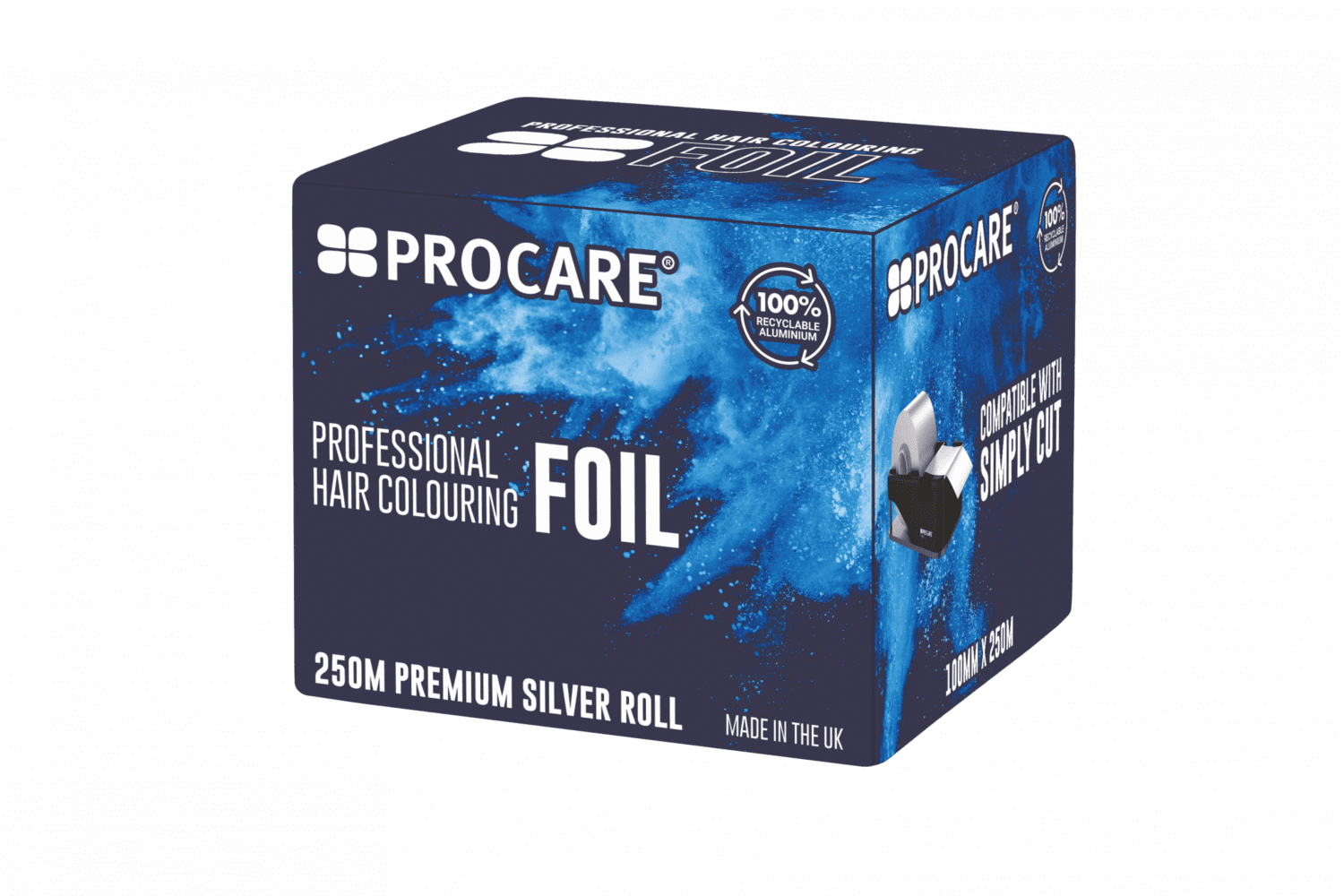 Premium Silver Hair Foil 100mm x 250m | Procare