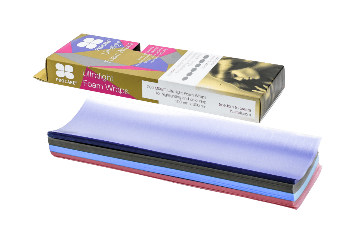Ultralight Mixed Colour Foam Wraps 100mm x 300mm | Procare