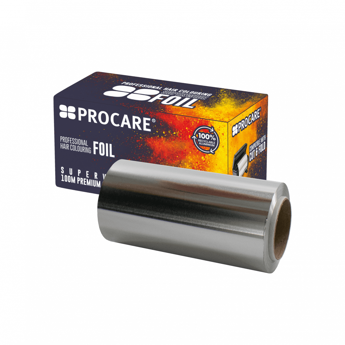 Premium Superwide Hair Foil 120mm x 100m | Procare
