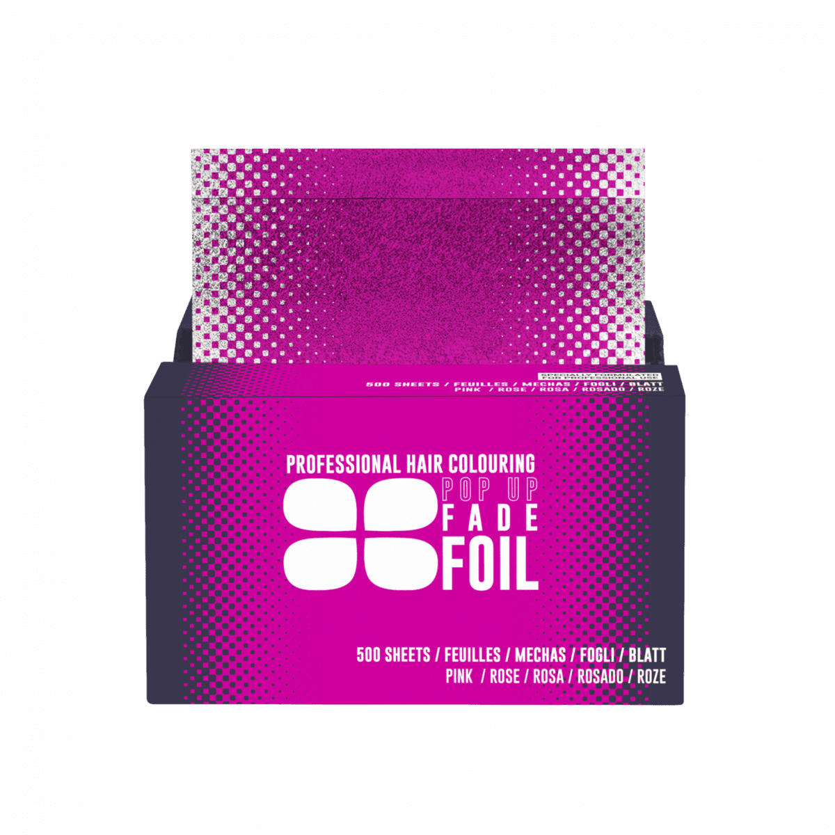 Pre-Folded Pink Pop Up Fade Foil Sheets | Procare